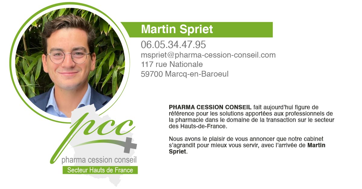 Présentation de Mr Martin Spriet - Vente de Pharmacies et Officines ...